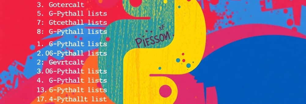 Listes Python: Initialisation et Accès