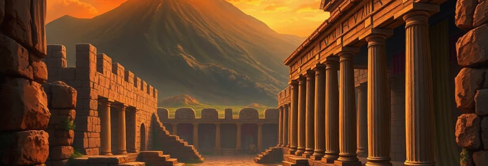 Mount Vesuvius and Herculaneum Scrolls