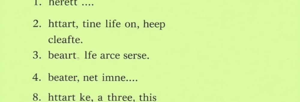 Parts of Speech and Sentence Structure