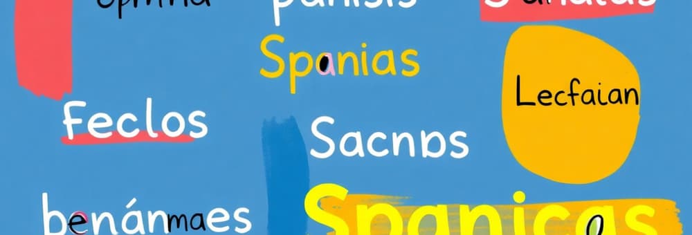 Spanish Vocabulary Matching Quiz