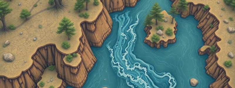 Drainage Basin: Inputs, Outputs, Flows & Stores