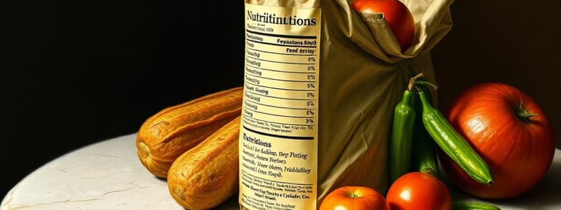 Understanding Food Labels