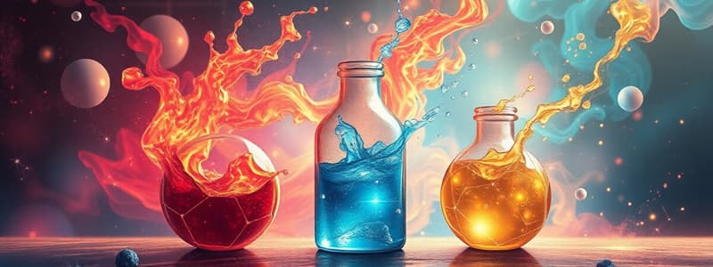 Exploring States of Matter, Pure Substances and Mixtures