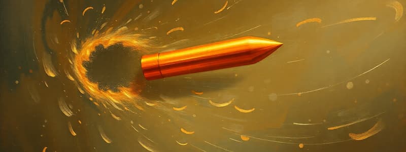 Projectile Motion Flight Time Calculation