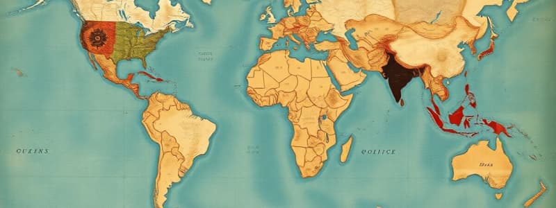 Continents and Oceans: Geography Lesson Plan