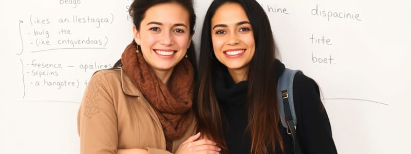 Expressing likes/dislikes in Spanish