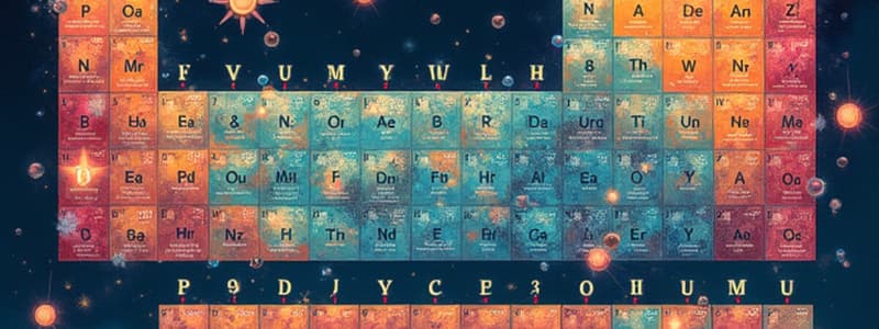 Periodic Table, Atoms, Molecules, & Compounds